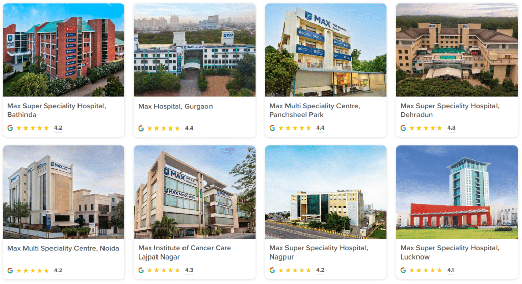 MAX HEALTHCARE - Universal Medical Travel